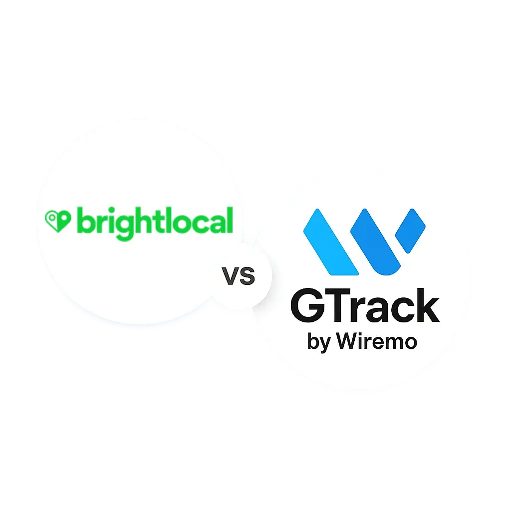 BrightLocal Alternative: GTrack Local Rank Tracker